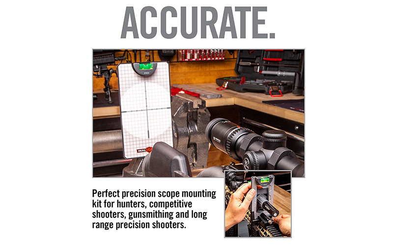 Precision Scope Alignment Real Avid Level Right Pro Scope Mounting ...